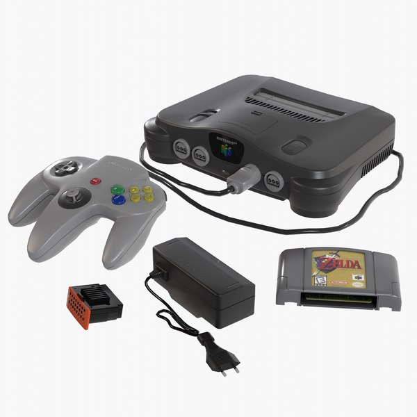 modelo 3d Nintendo 64 - TurboSquid 2294347