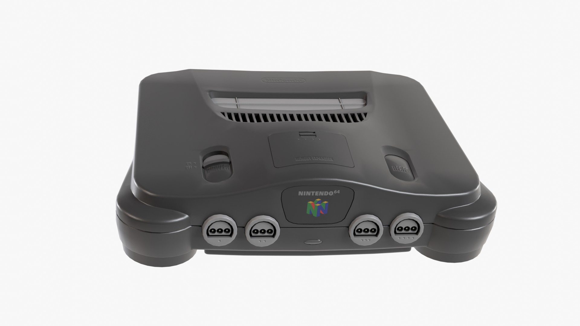 Nintendo 64 3D Model - TurboSquid 2294347