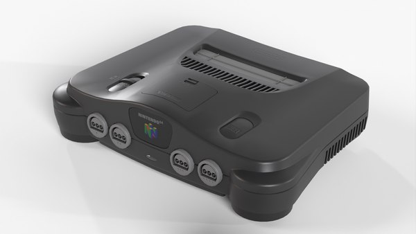 modelo 3d Nintendo 64 - TurboSquid 2294347