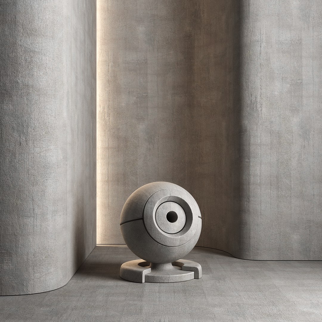 Concrete Set 20 3D Model - TurboSquid 2225161