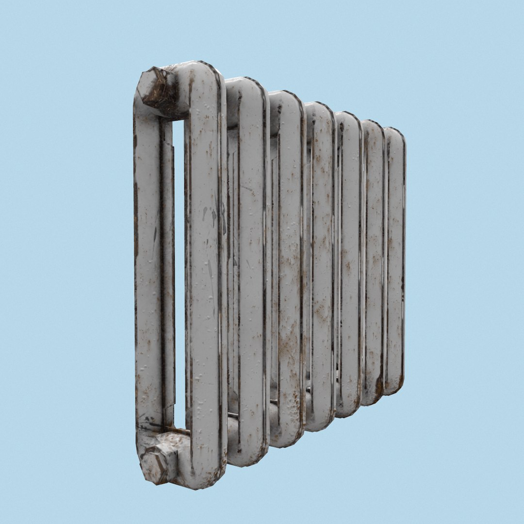 3D radiator iron rust - TurboSquid 1232723