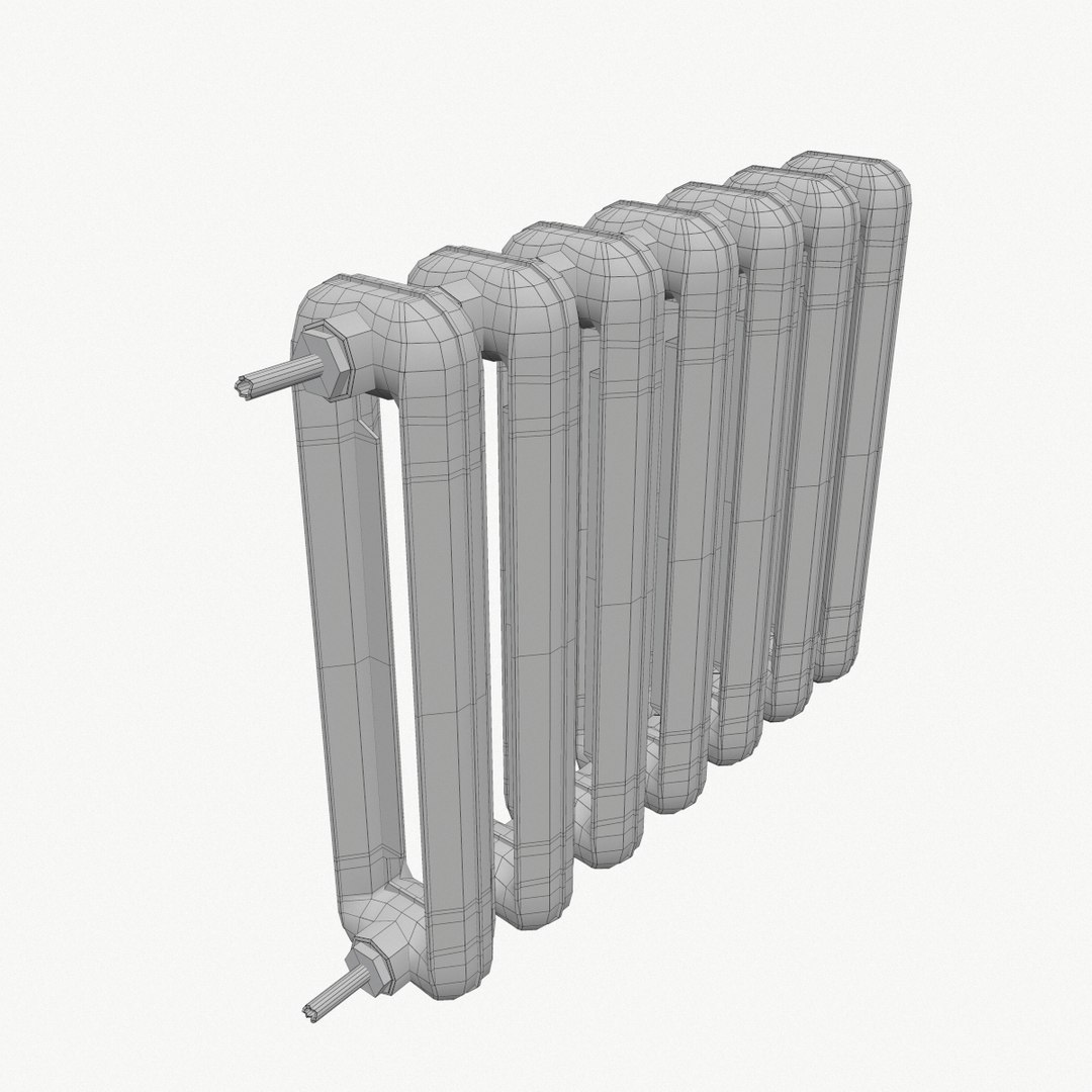 3D radiator iron rust - TurboSquid 1232723