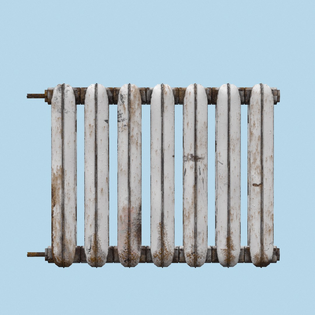 3D radiator iron rust - TurboSquid 1232723