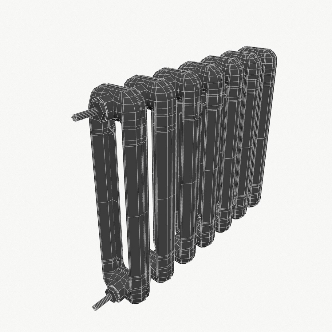3D radiator iron rust - TurboSquid 1232723