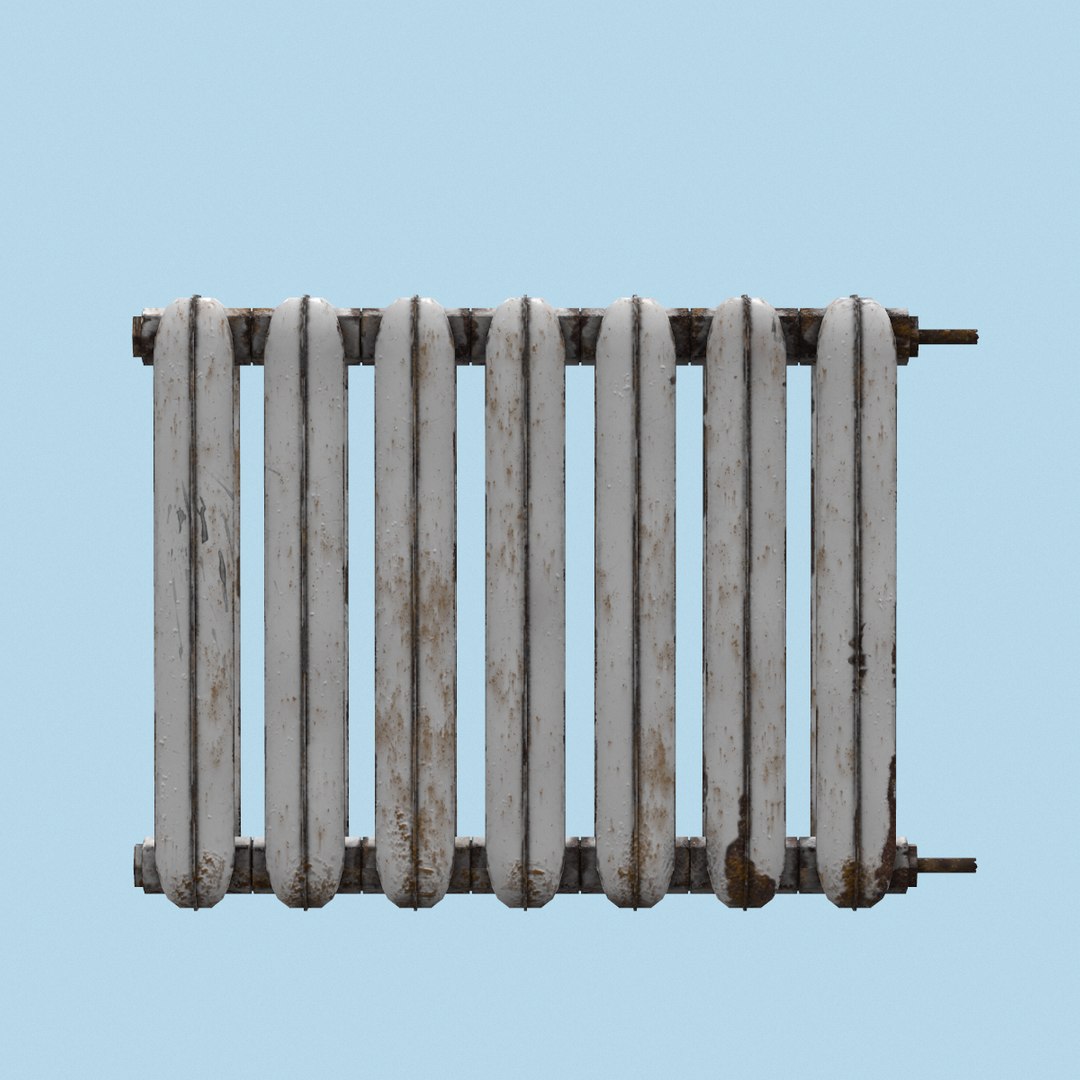 3D radiator iron rust - TurboSquid 1232723