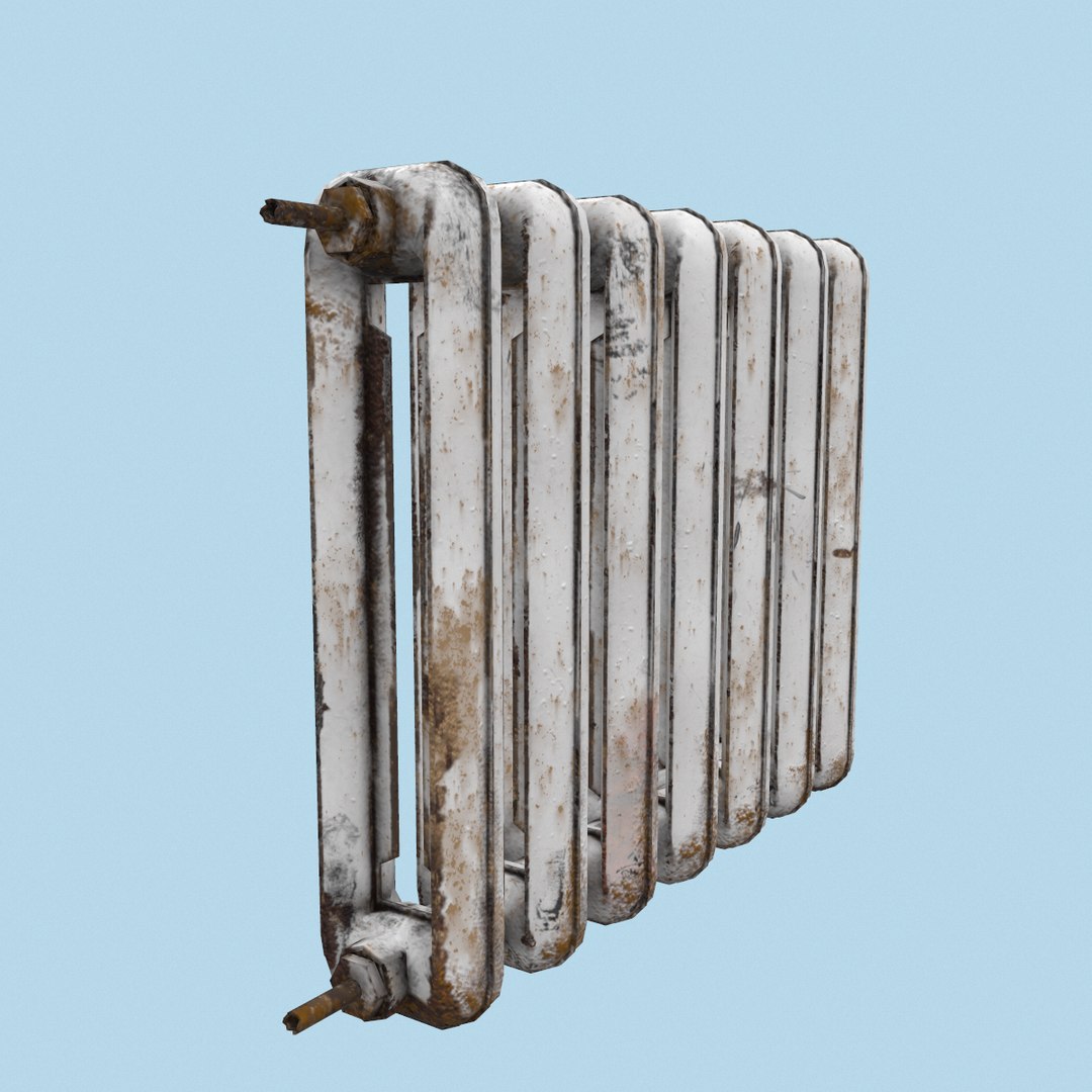 3D radiator iron rust - TurboSquid 1232723