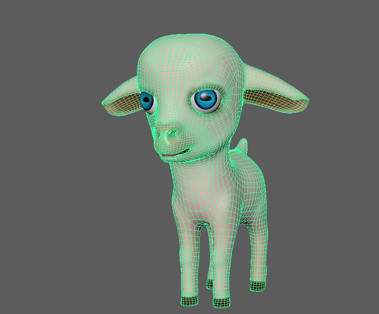 Goat Rigged 3D Model - TurboSquid 1189667