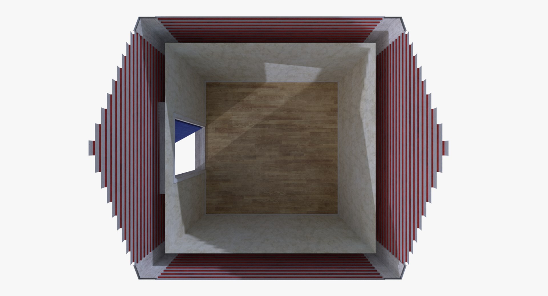 Blend Utility Building Interior