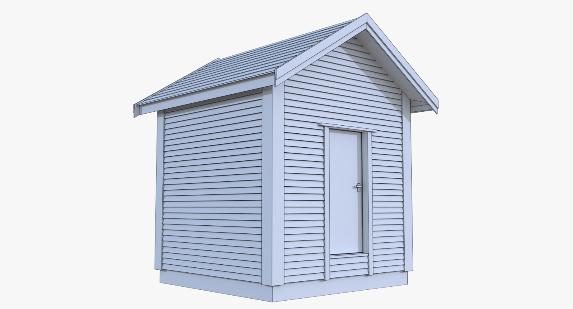 Blend Utility Building Interior