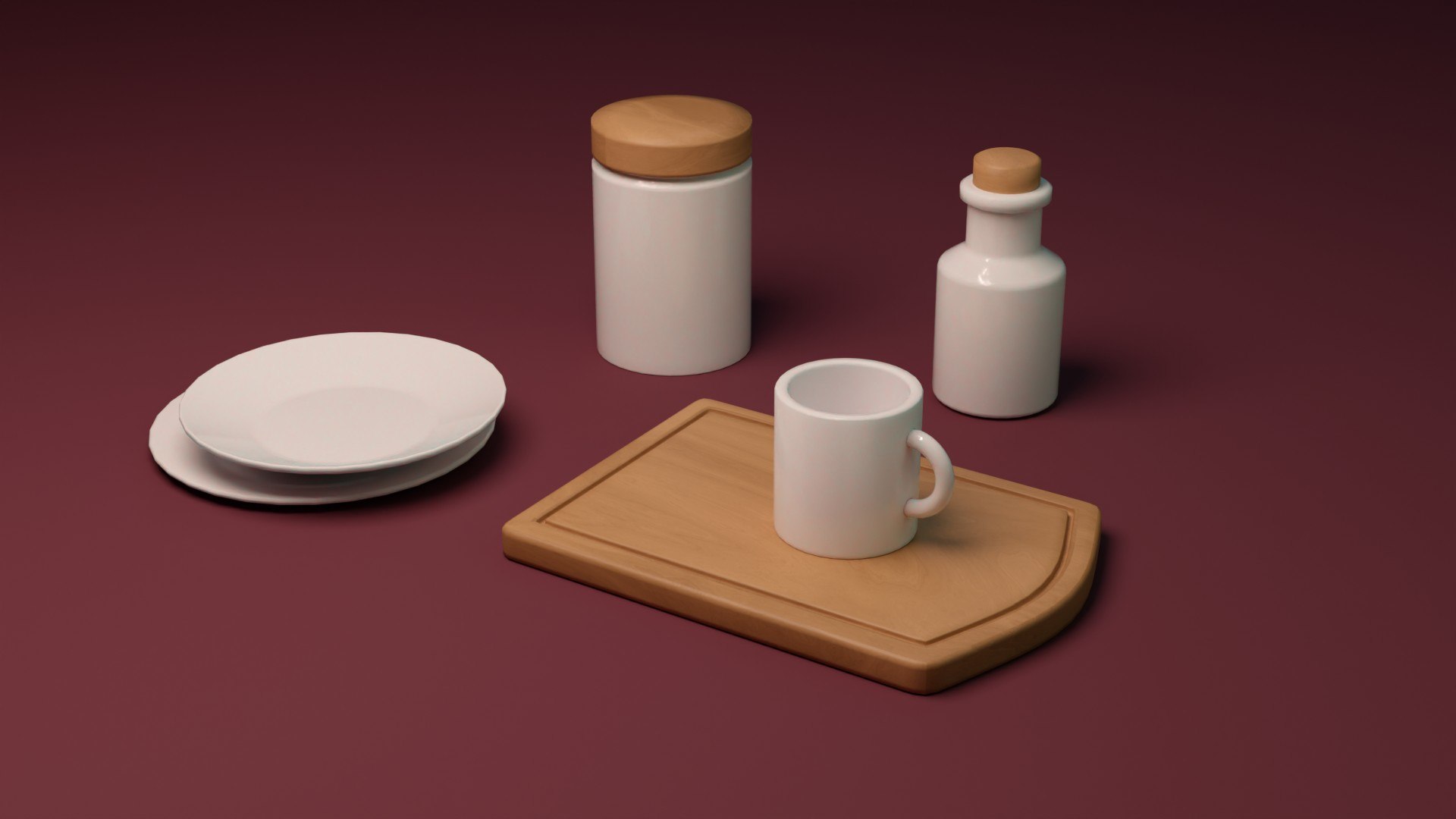 3D Kitchen Tools Model - TurboSquid 2217317