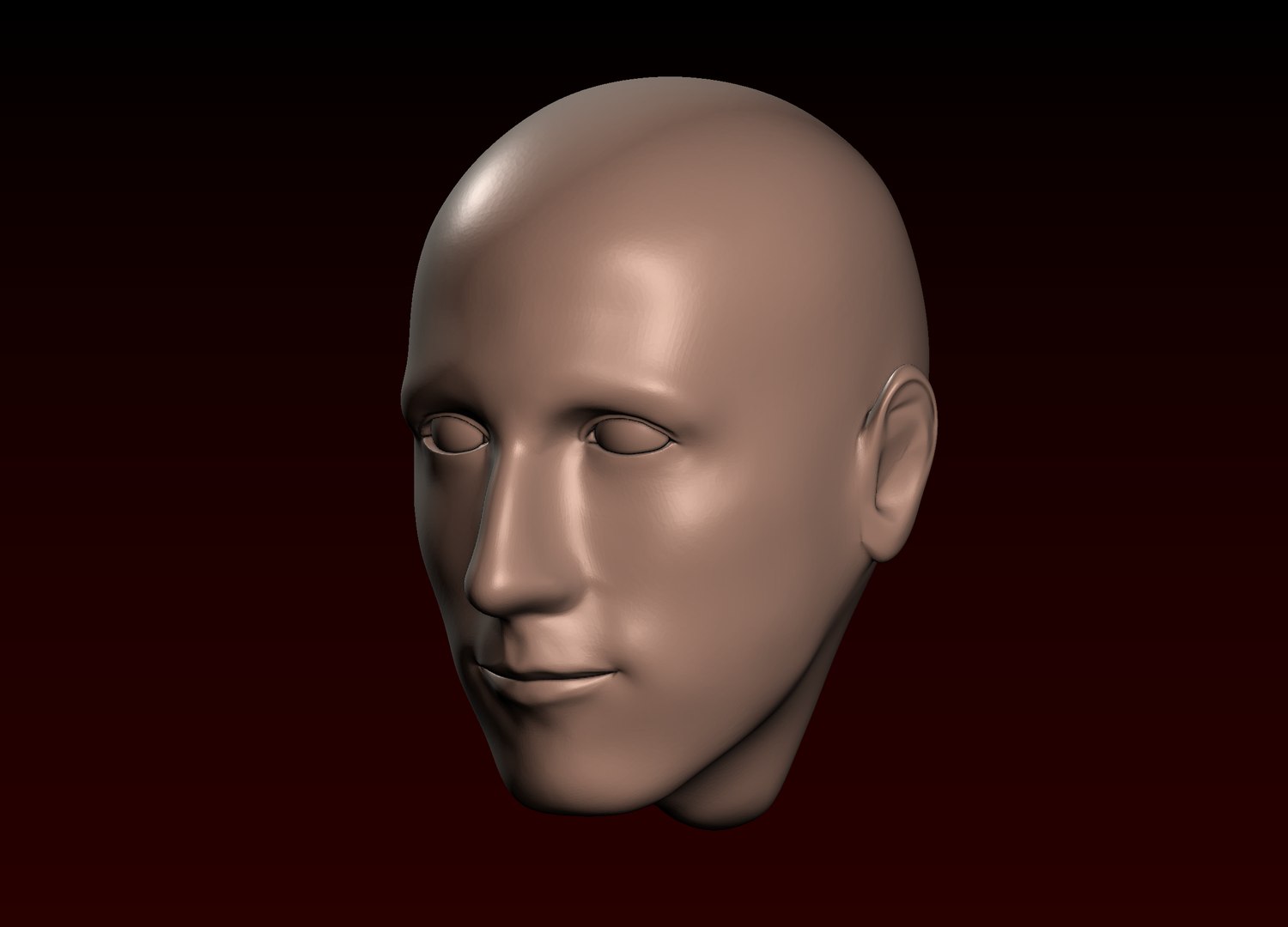 3D Model Male Head 27 - TurboSquid 1890626