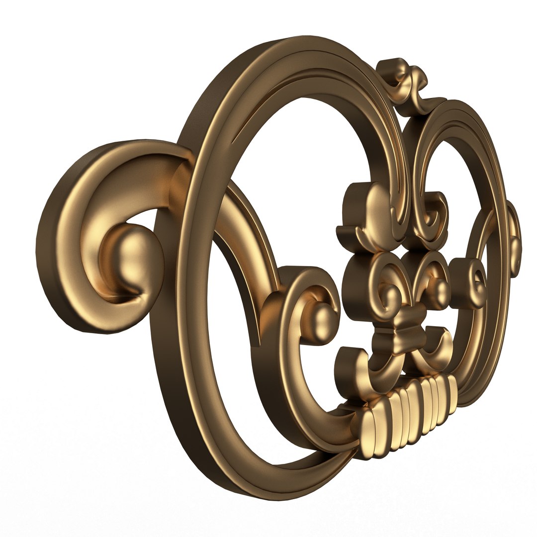 Carved Plaster Molding Decoration 033 3D Model - TurboSquid 2143310