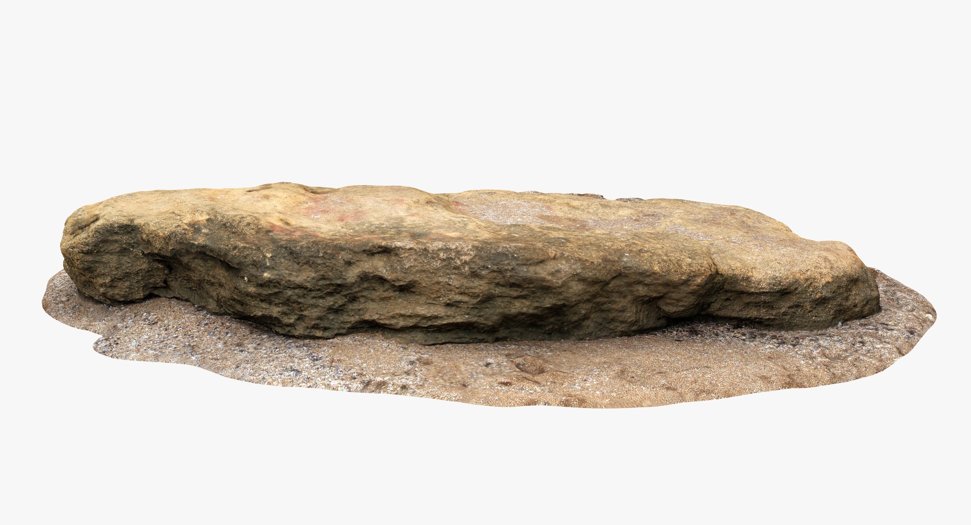 Flat limestone 3D model - TurboSquid 1231080