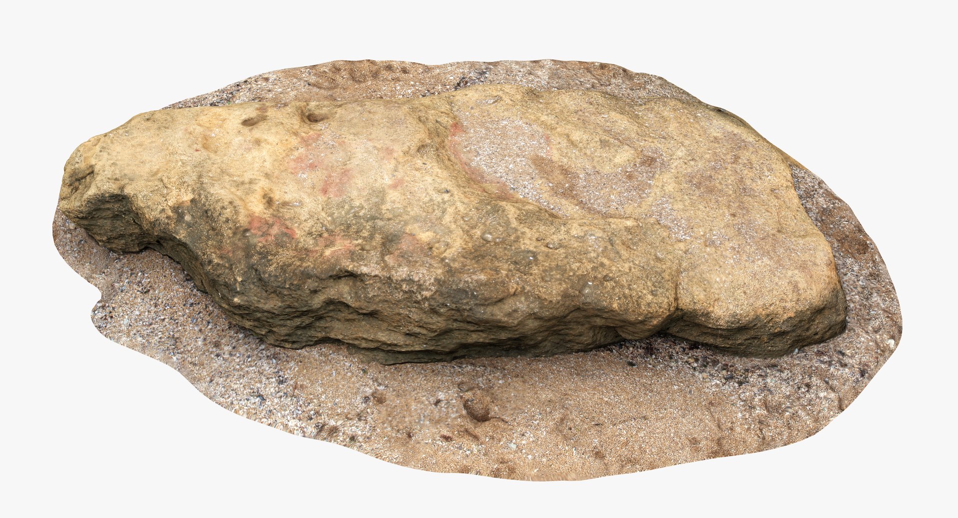 Flat limestone 3D model - TurboSquid 1231080