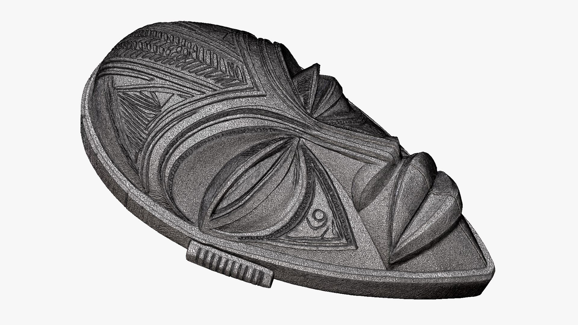 African Mask 3D Model - TurboSquid 2503560