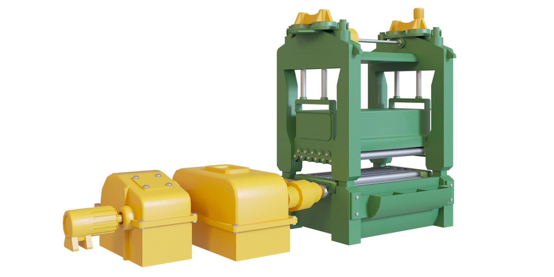 3D Metal Sheet Straightening Rolling Model - TurboSquid 1348042