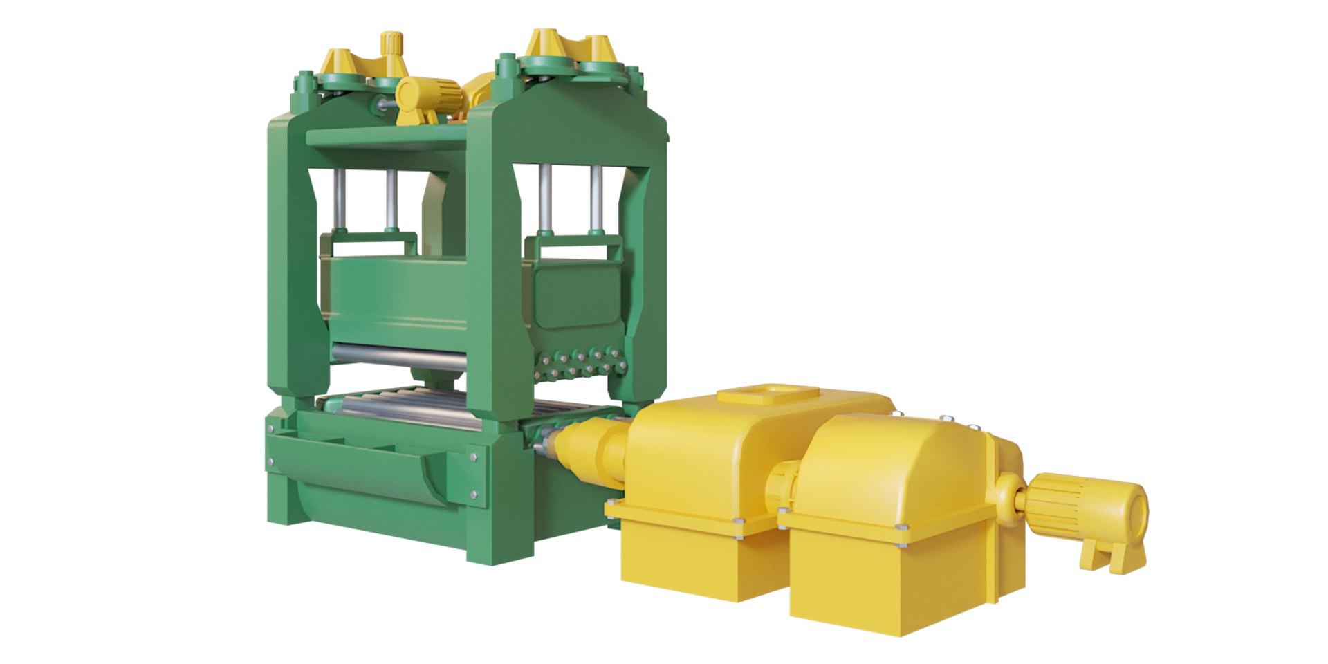 3D Metal Sheet Straightening Rolling Model - TurboSquid 1348042