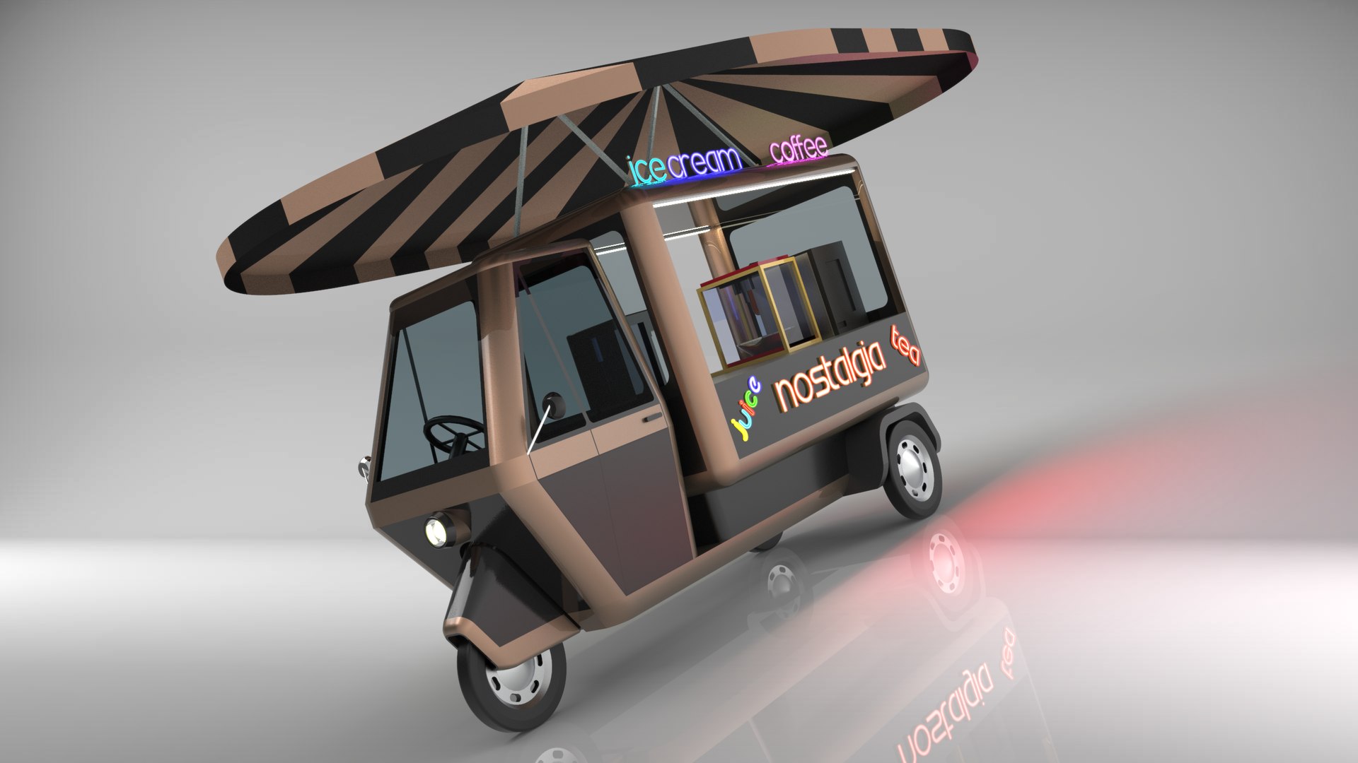 Cart mobile car 3D - TurboSquid 1688733