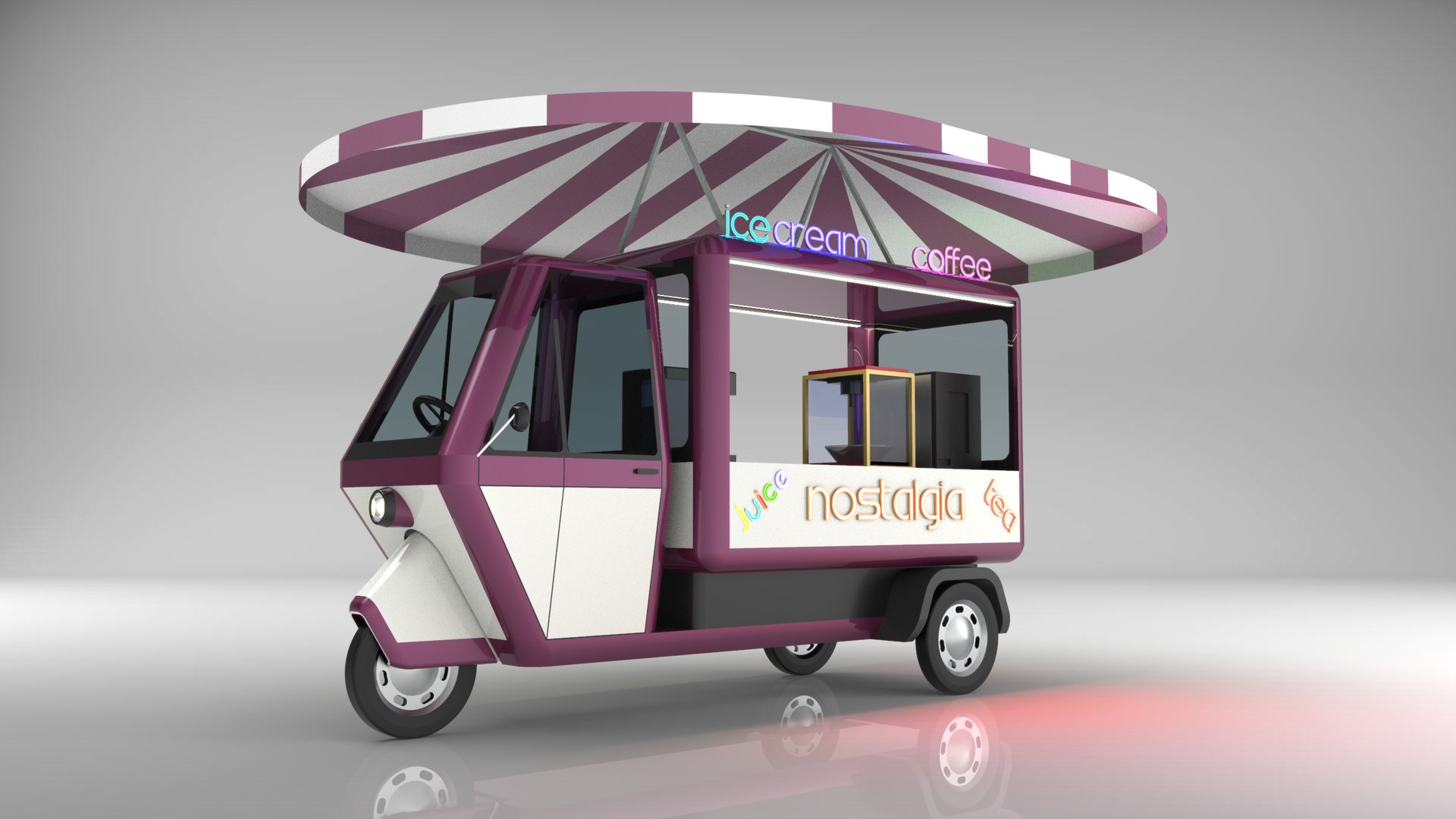 Cart mobile car 3D - TurboSquid 1688733