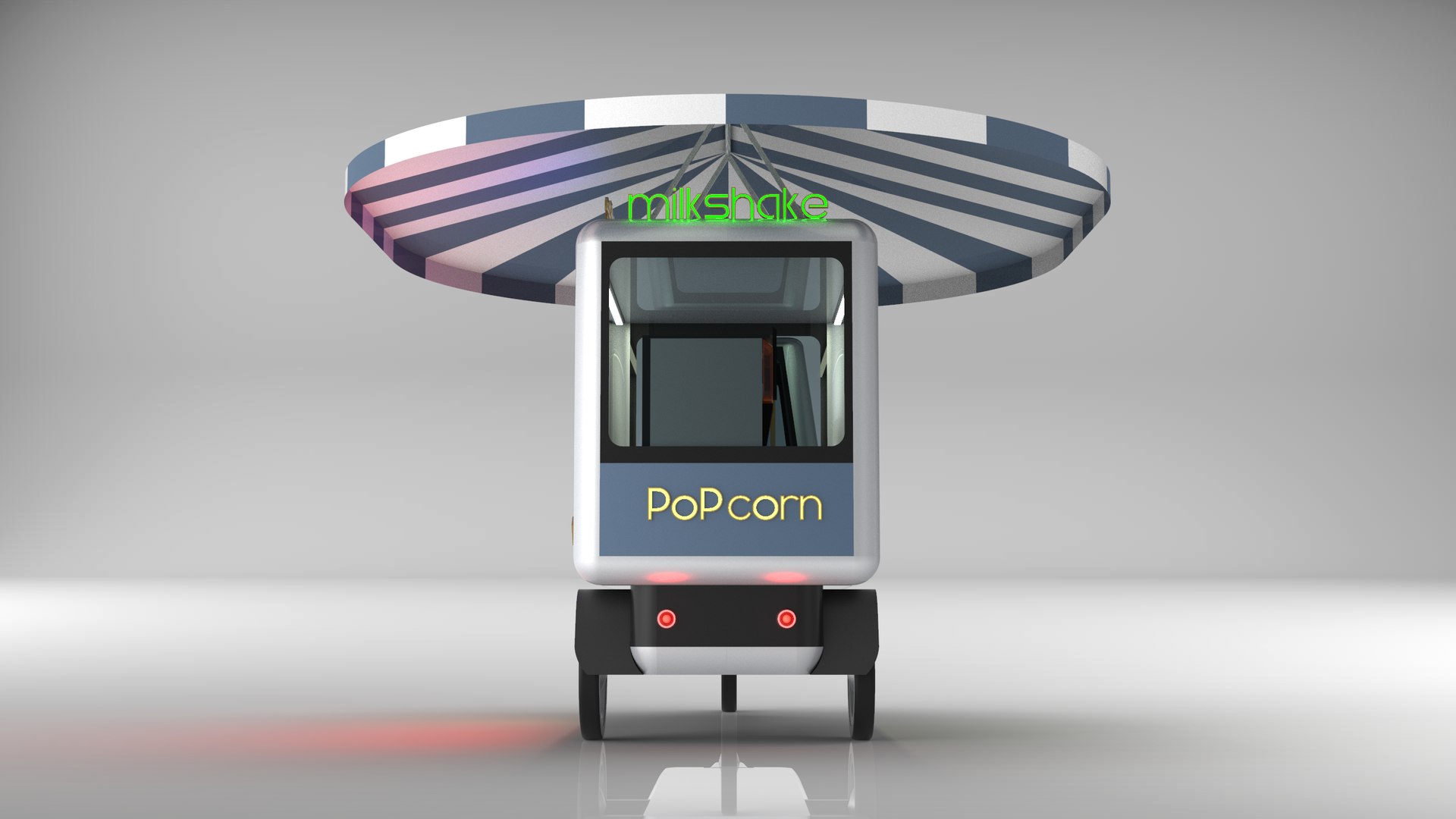 Cart Mobile Car 3D - TurboSquid 1688733