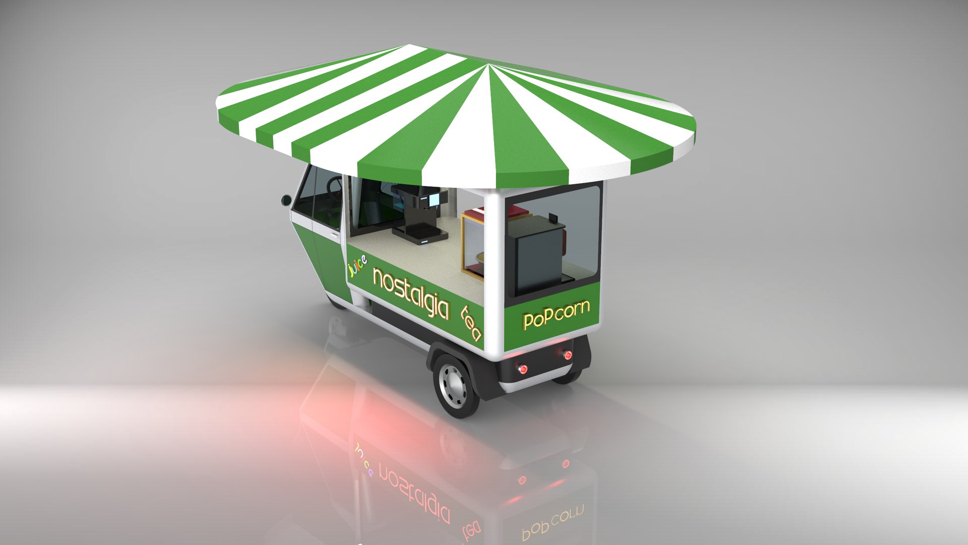 Cart mobile car 3D - TurboSquid 1688733
