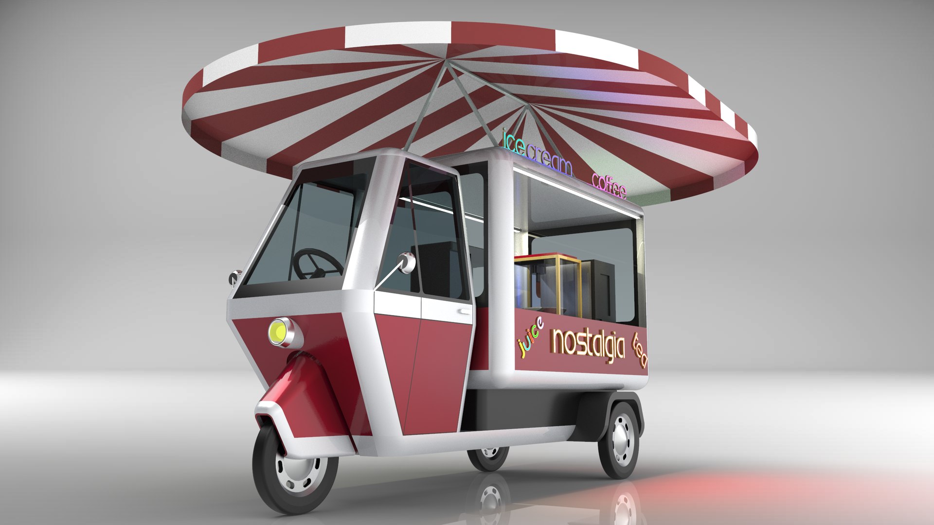 Cart mobile car 3D - TurboSquid 1688733