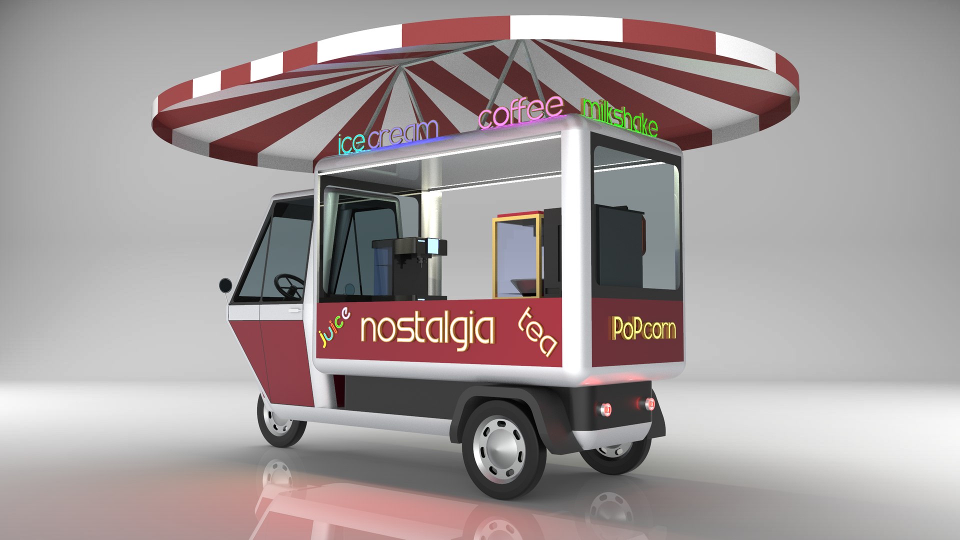 Cart mobile car 3D - TurboSquid 1688733