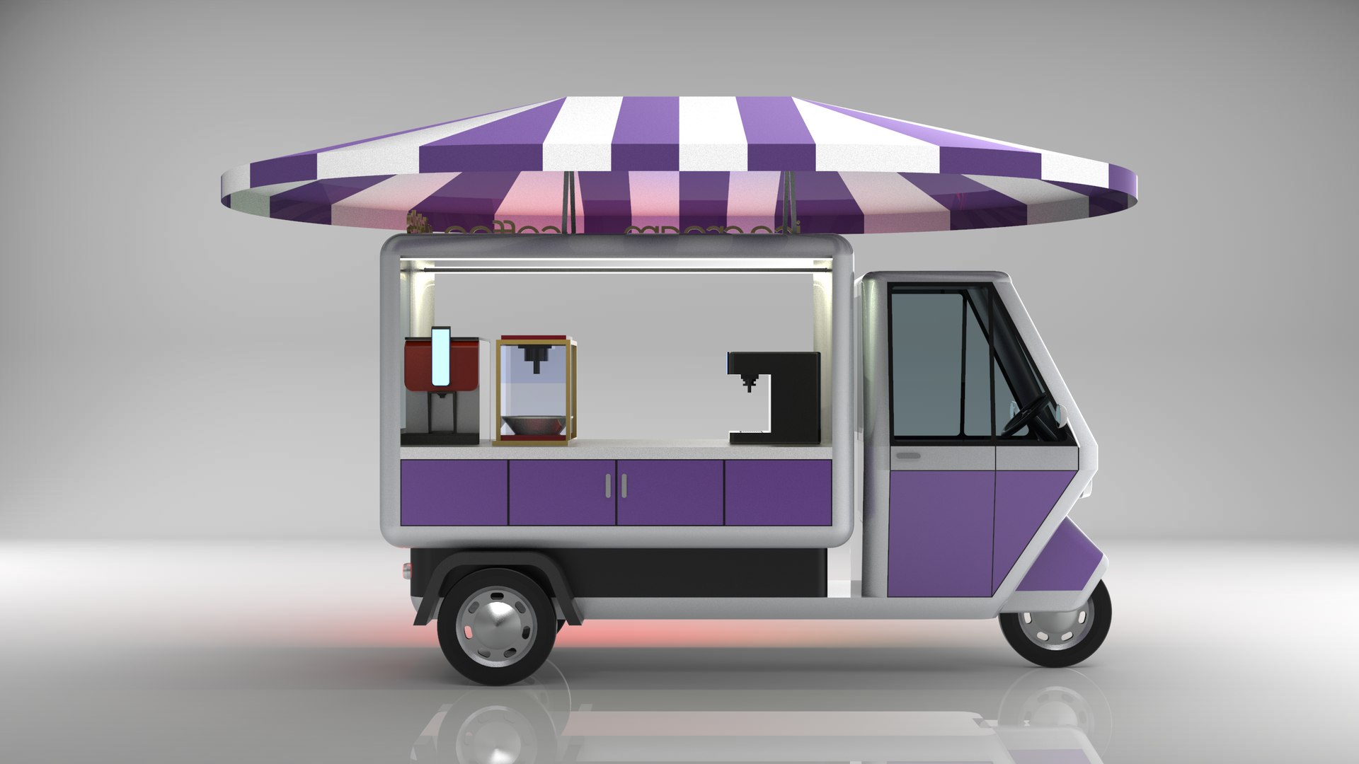 Cart mobile car 3D - TurboSquid 1688733
