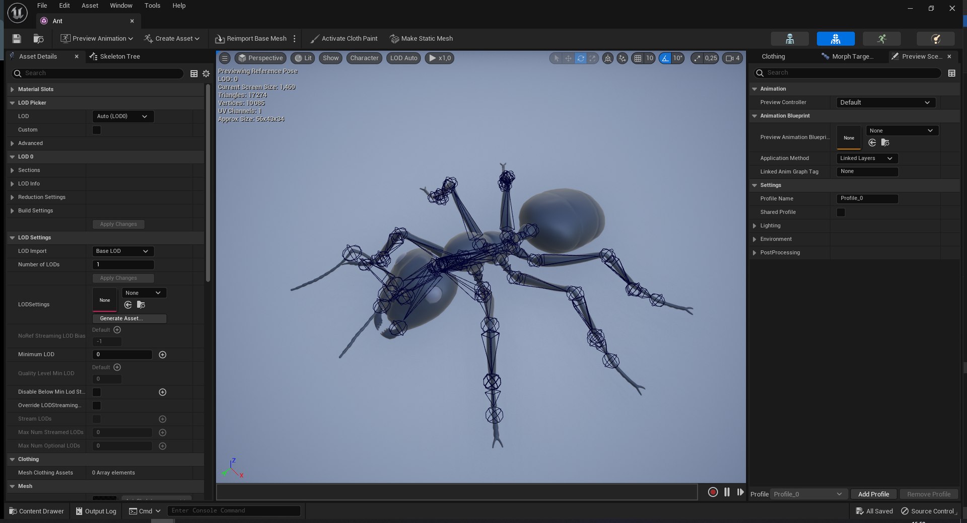 3D Model Insect Garden Mighty VR Myrmidon 3D Ant Mode Low-poly 3D Model ...