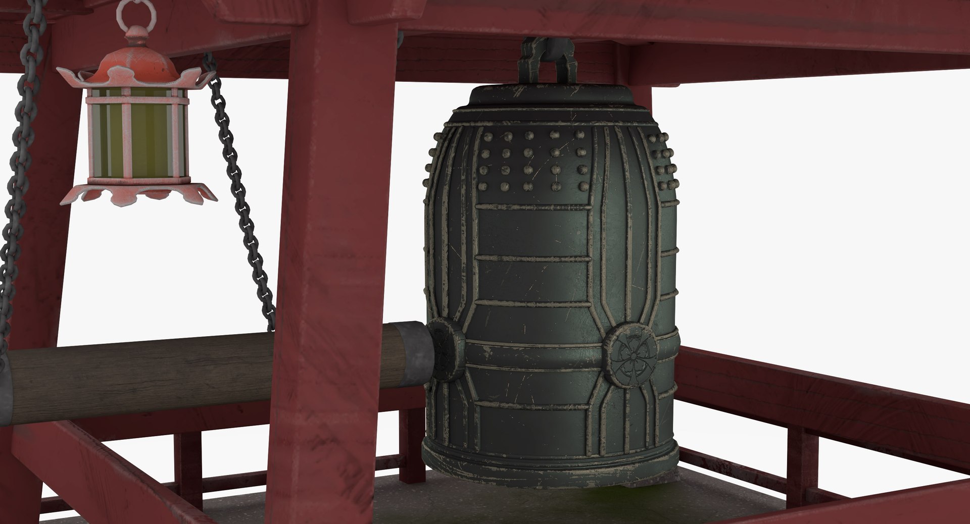 Bonsho Tower 3D Model - TurboSquid 2029246