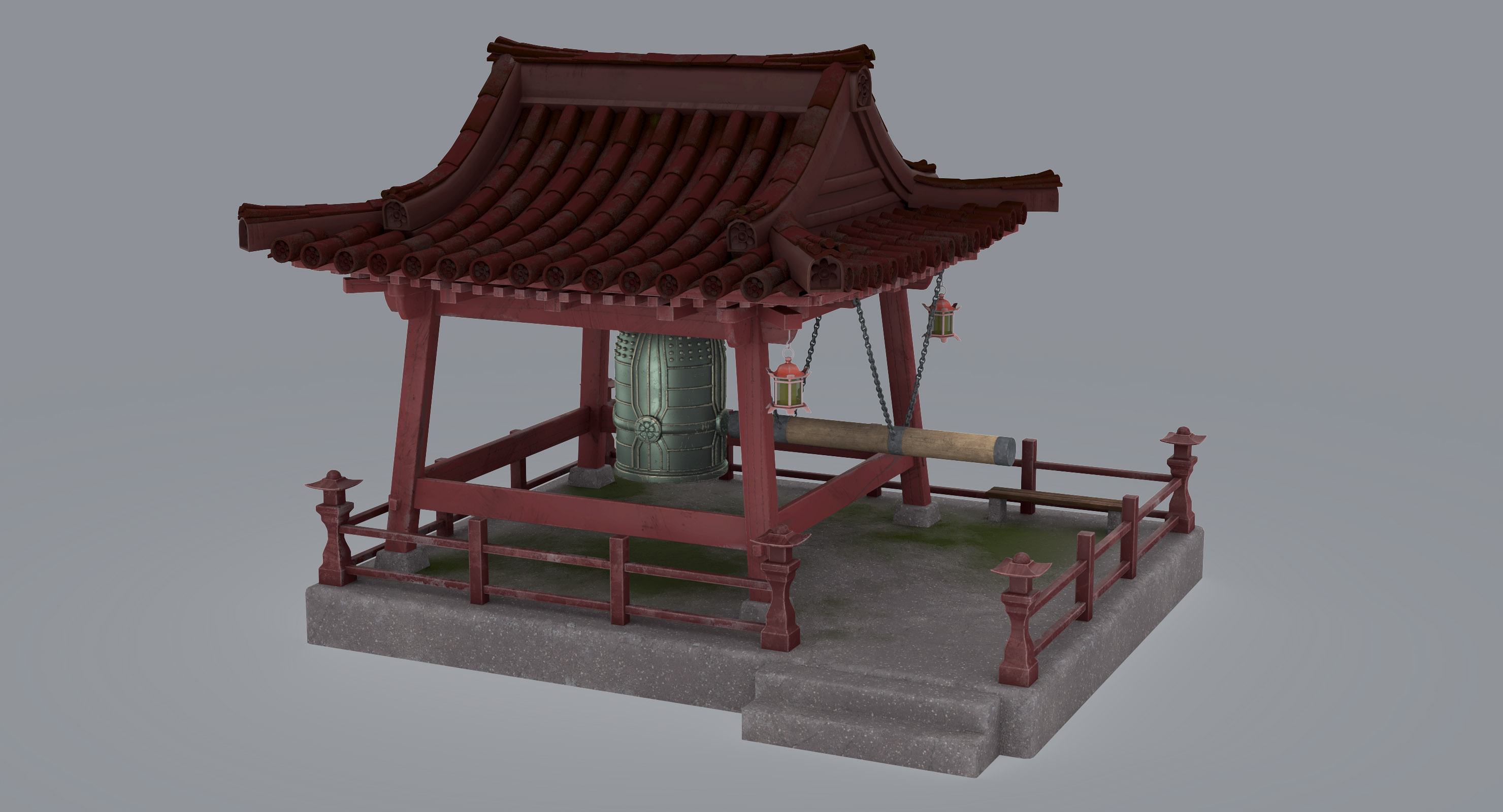 modelo 3d Torre Bonsho - TurboSquid 2029246