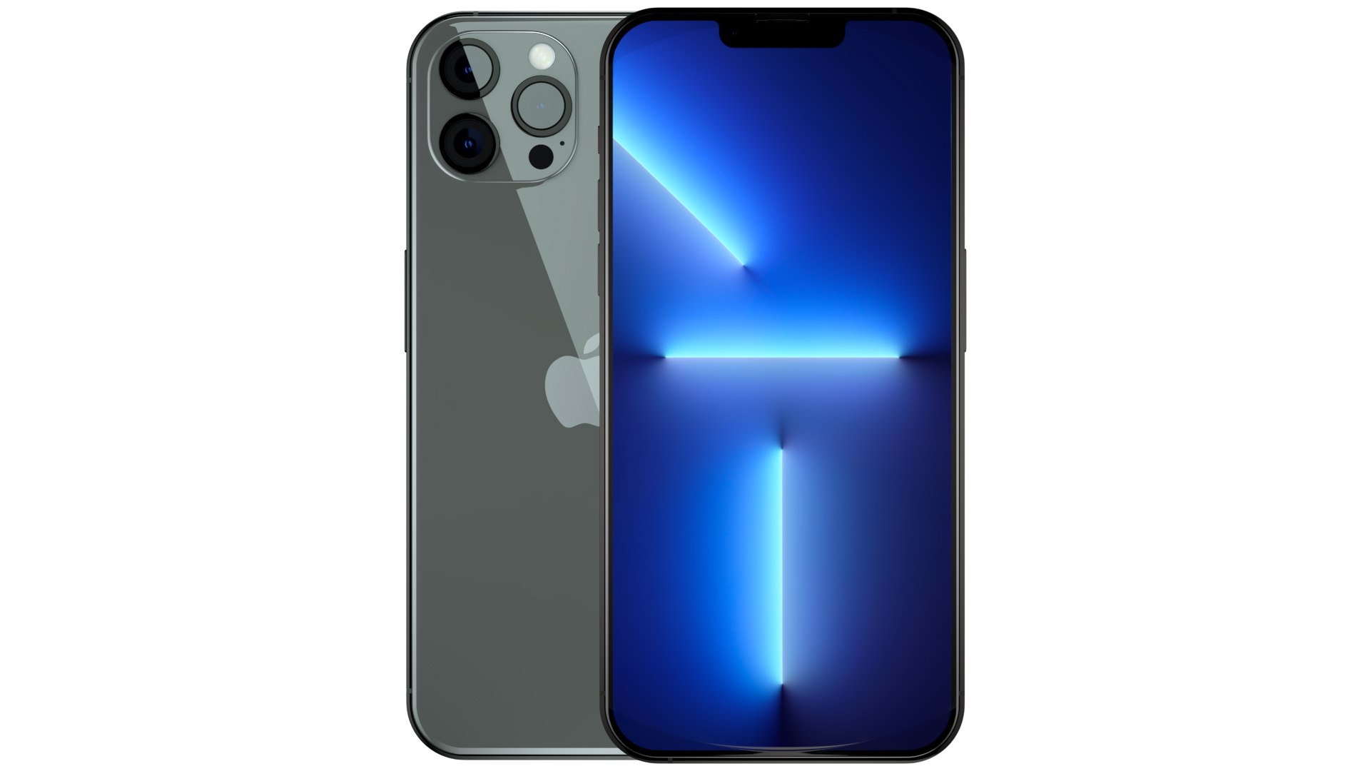 3D IPhone 13 Pro Max Graphite Pro Scene - TurboSquid 1791730