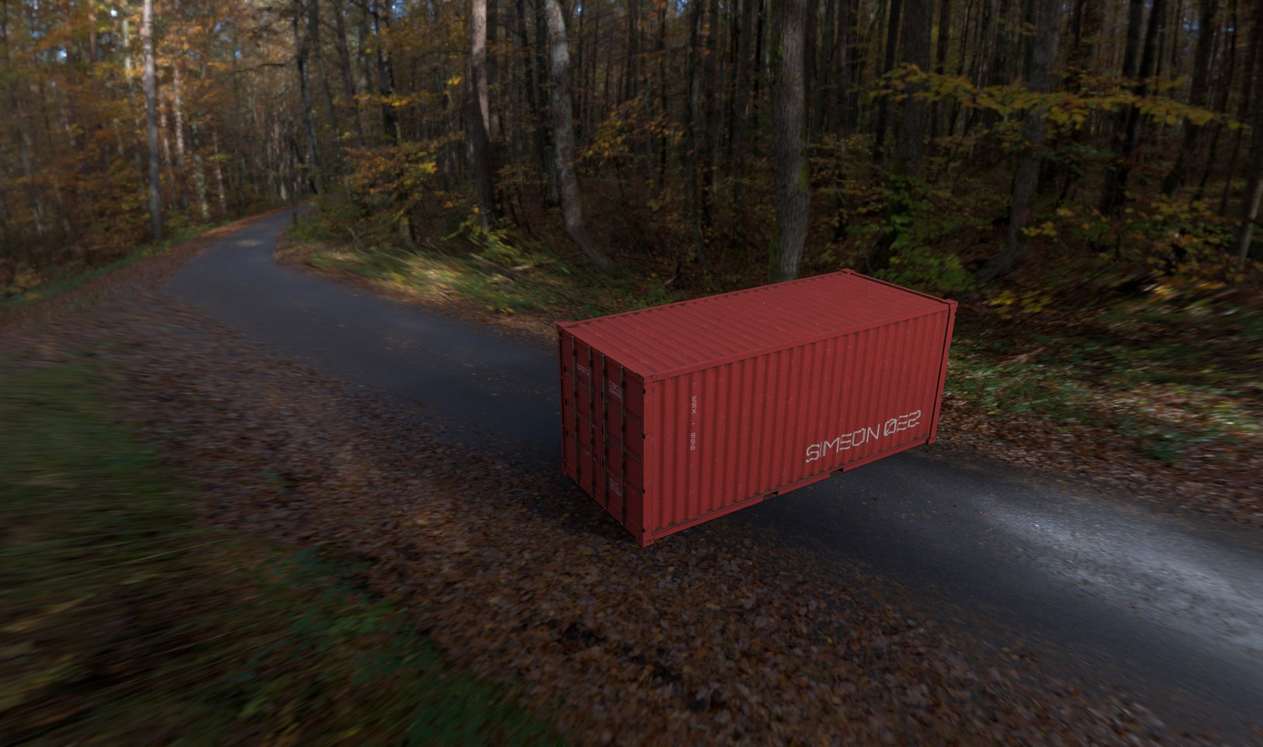 3D Shipping Container Model - TurboSquid 1765749