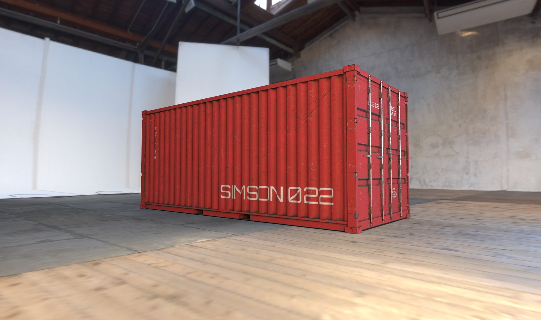3D Shipping Container Model - TurboSquid 1765749