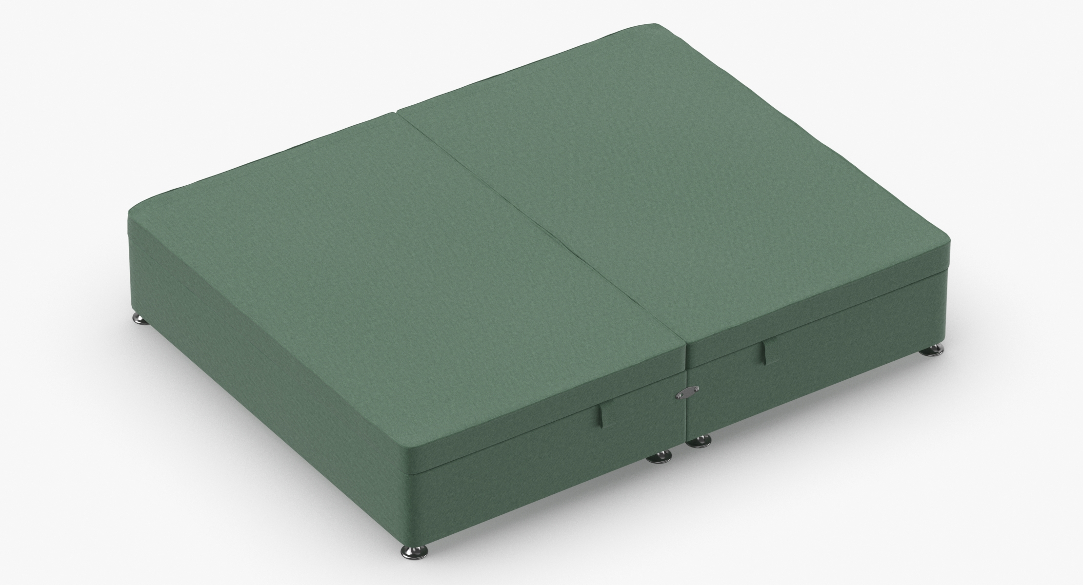 3D bed base 07 mint model - TurboSquid 1483976