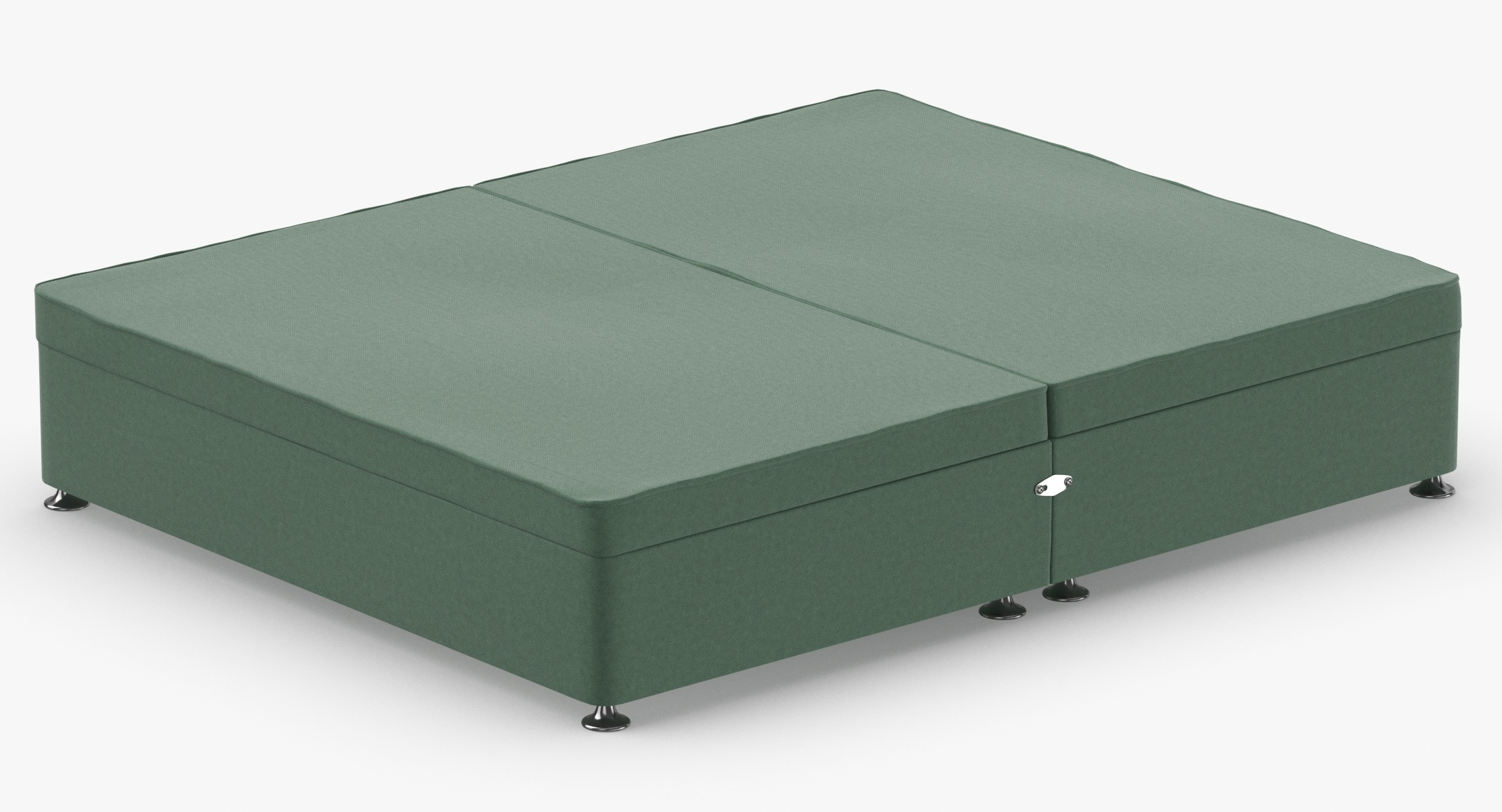 3D bed base 07 mint model - TurboSquid 1483976