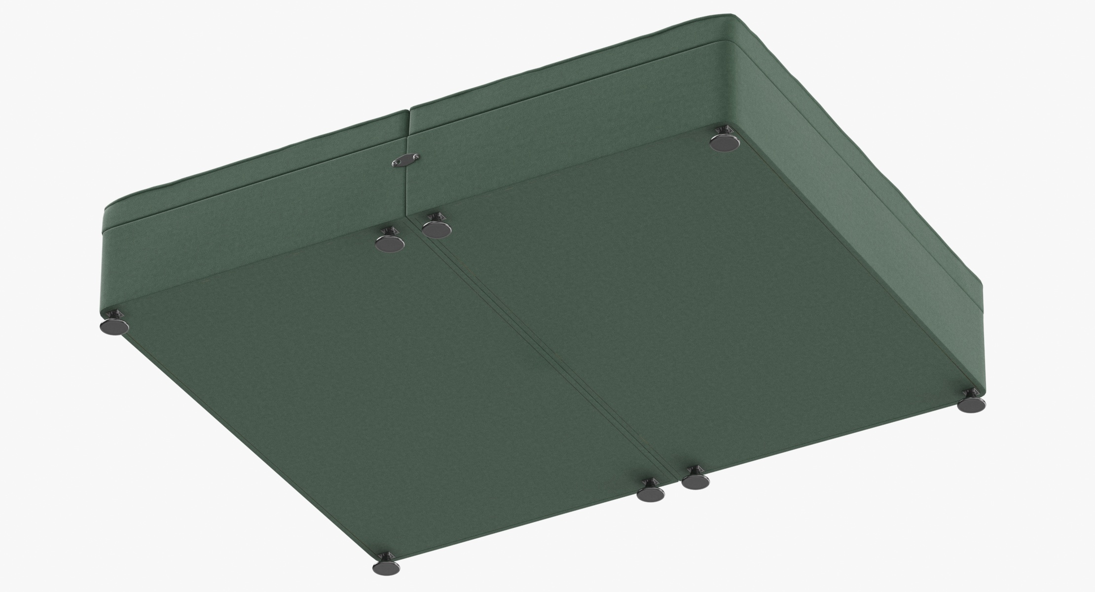 3D bed base 07 mint model - TurboSquid 1483976