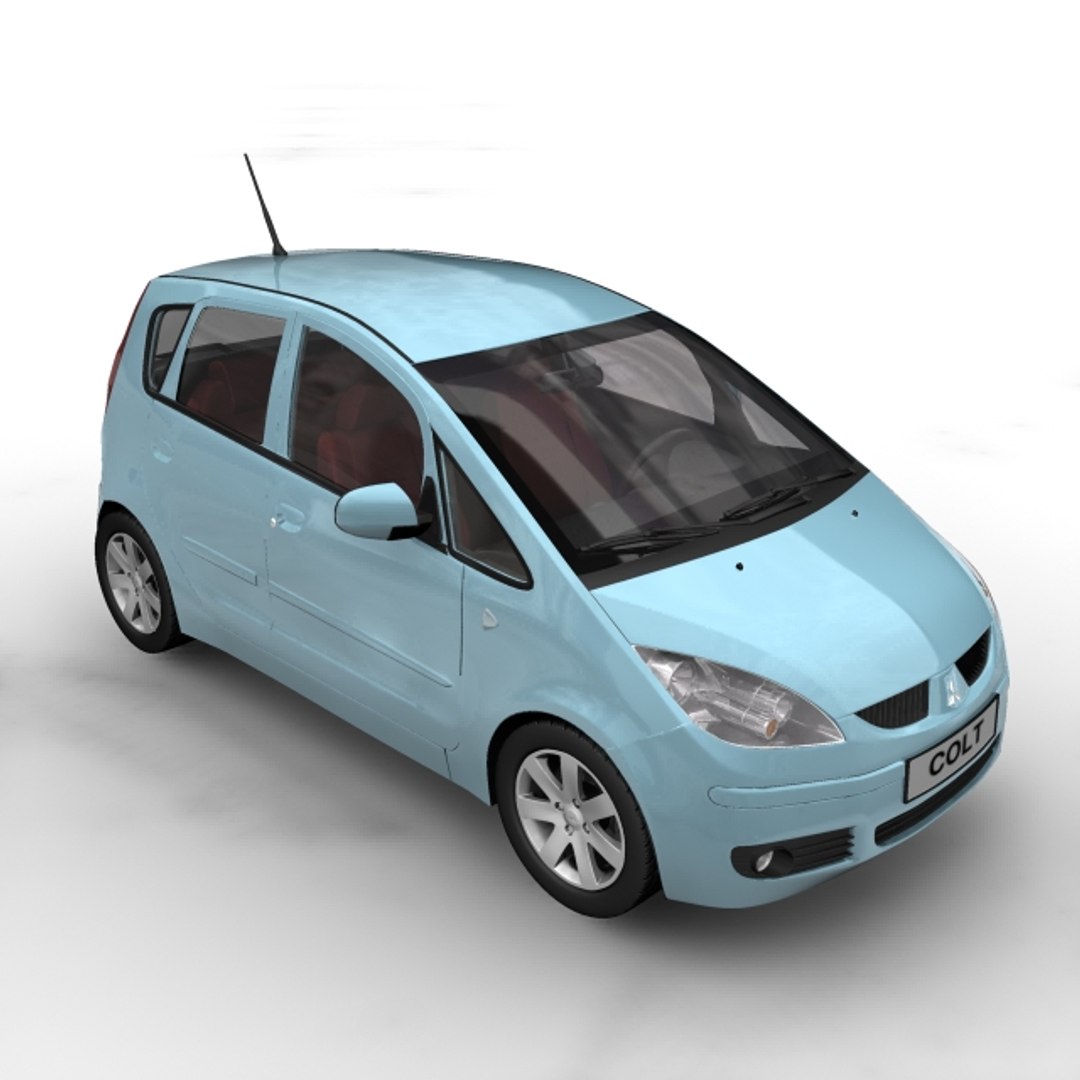 3d Mitsubishi Colt Model