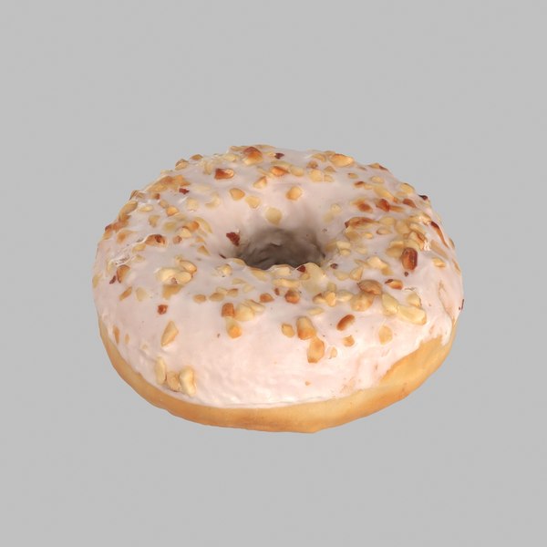 3d donuts model