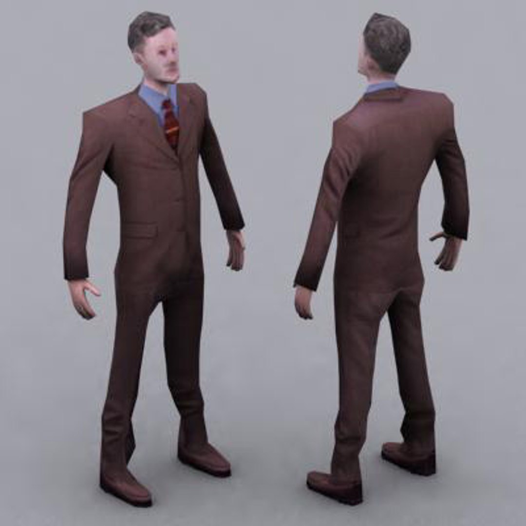 human character 3d model