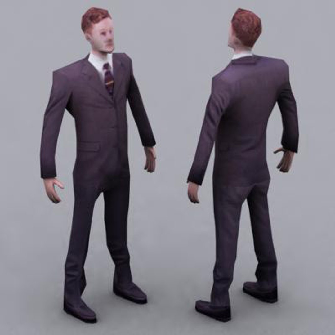 human character 3d model