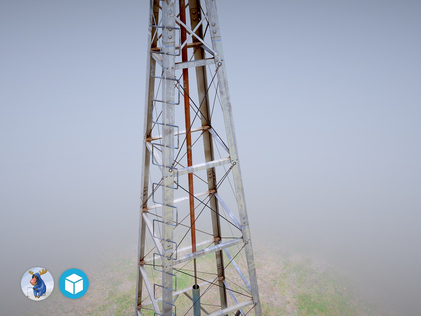 Aermotor Windmill 3D Model - TurboSquid 1392815