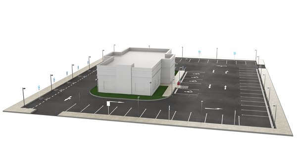3D car parking - TurboSquid 1678954