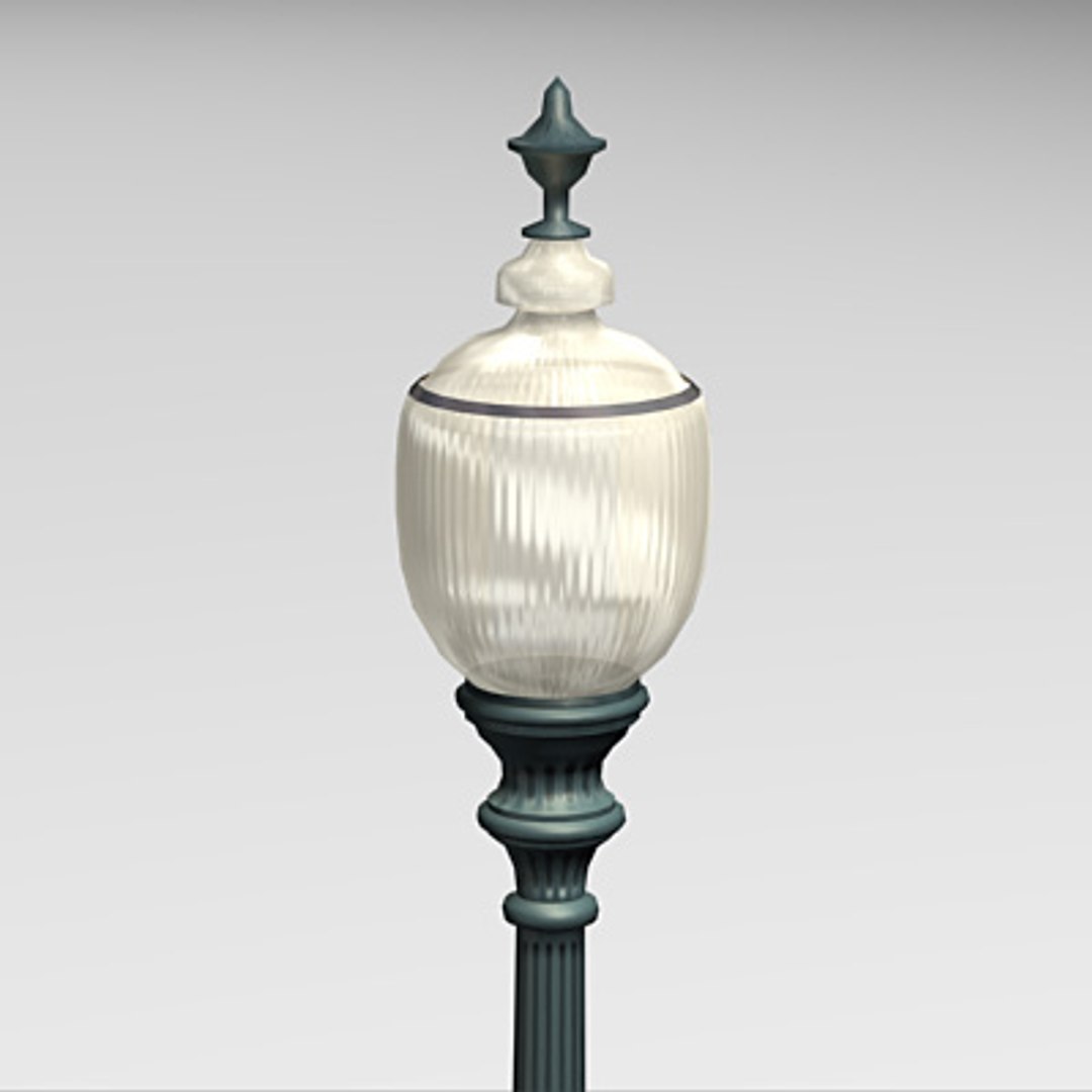 3d Lamp Post Model