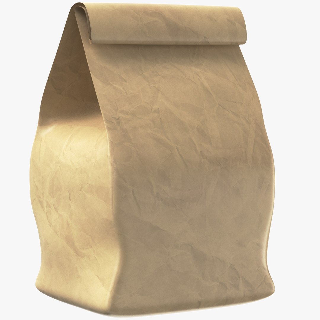 Detailed Paper Bag 3D model - TurboSquid 2044358