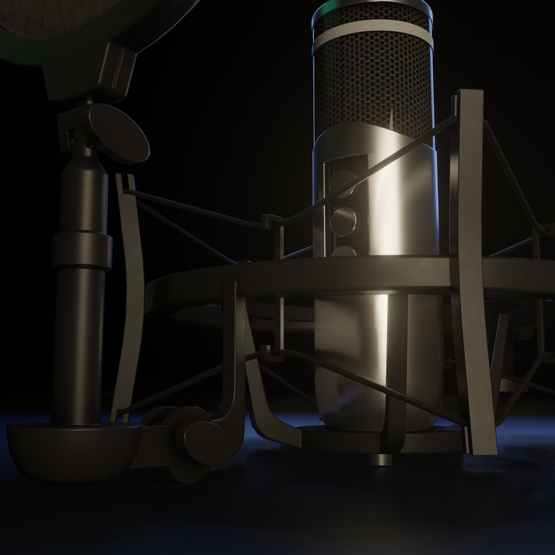 Studio Microphone Rode 3D Model - TurboSquid 1655879