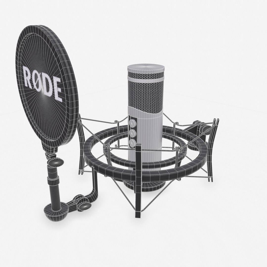 Studio Microphone Rode 3D Model - TurboSquid 1655879