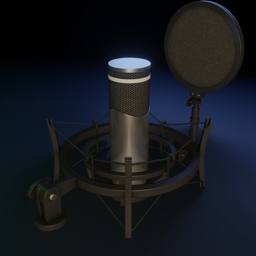 Studio Microphone Rode 3D Model - TurboSquid 1655879