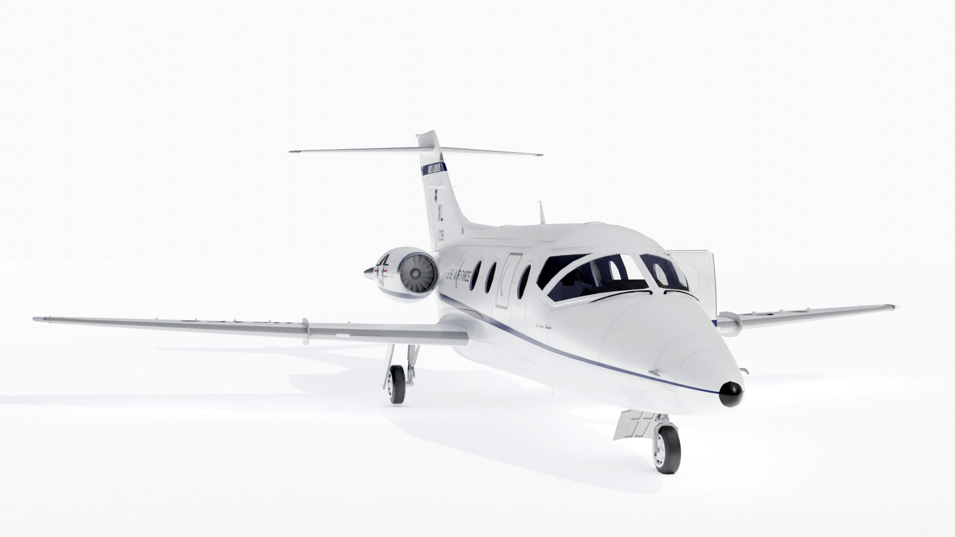 T-1 Jayhawk Sets Jet 3d Model