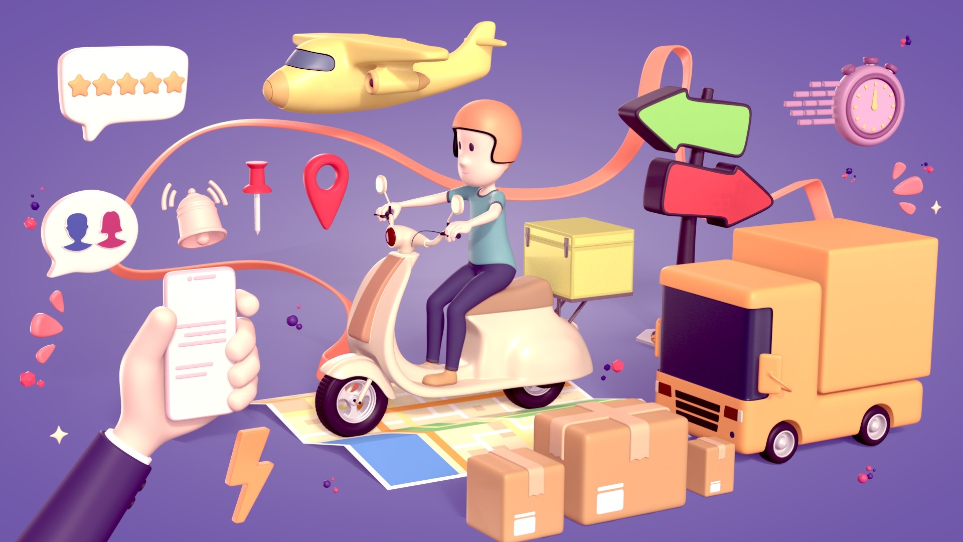 3D Scene 3D Model - TurboSquid 2271774